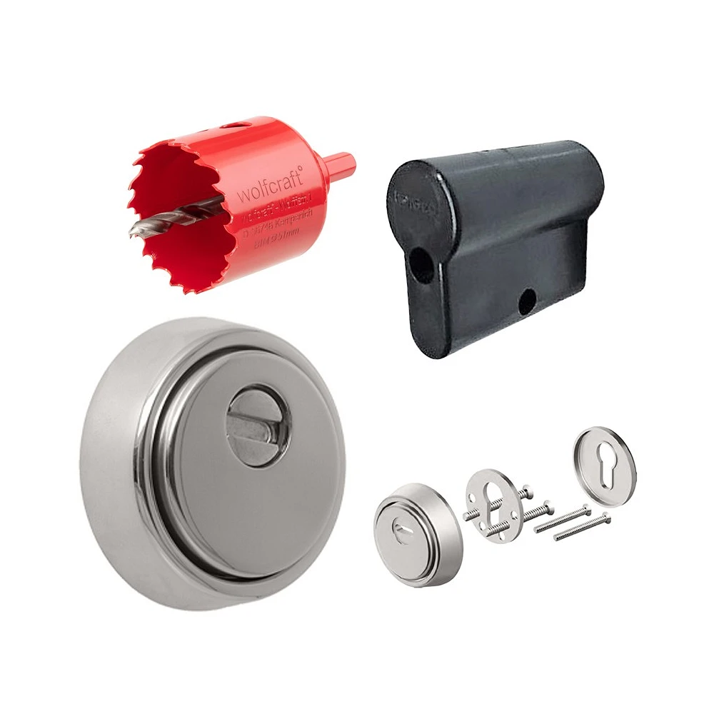 DISEC BD280 BASIC CROMO GUIA INSTALACION CORONA 51