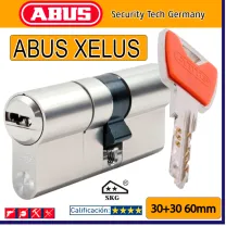 CILINDRO SEGURIDAD XELUS 35+35 CROMO DOBLE EMBRAGUE