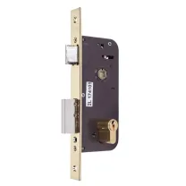 CERRADURA AZBE 700-70 latonada 40 AL CENTRO